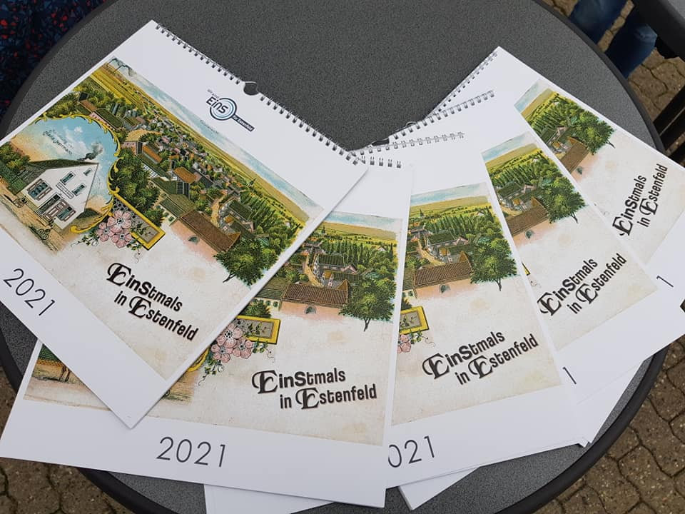 Verkauf der EinSer-Kalender – Eins – Estenfeld in Schwung